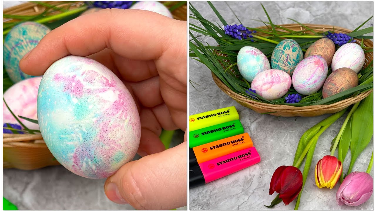 ☝️Metode ingenioase de vopsit ouăle | curiozitati.org