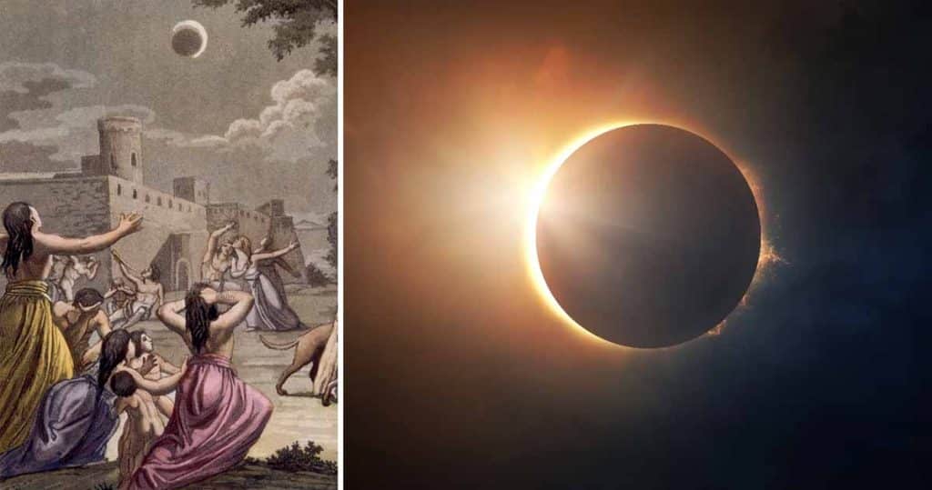 ☝️Cum reacționau civilizațiile antice la eclipsele solare şi ce credeau ...